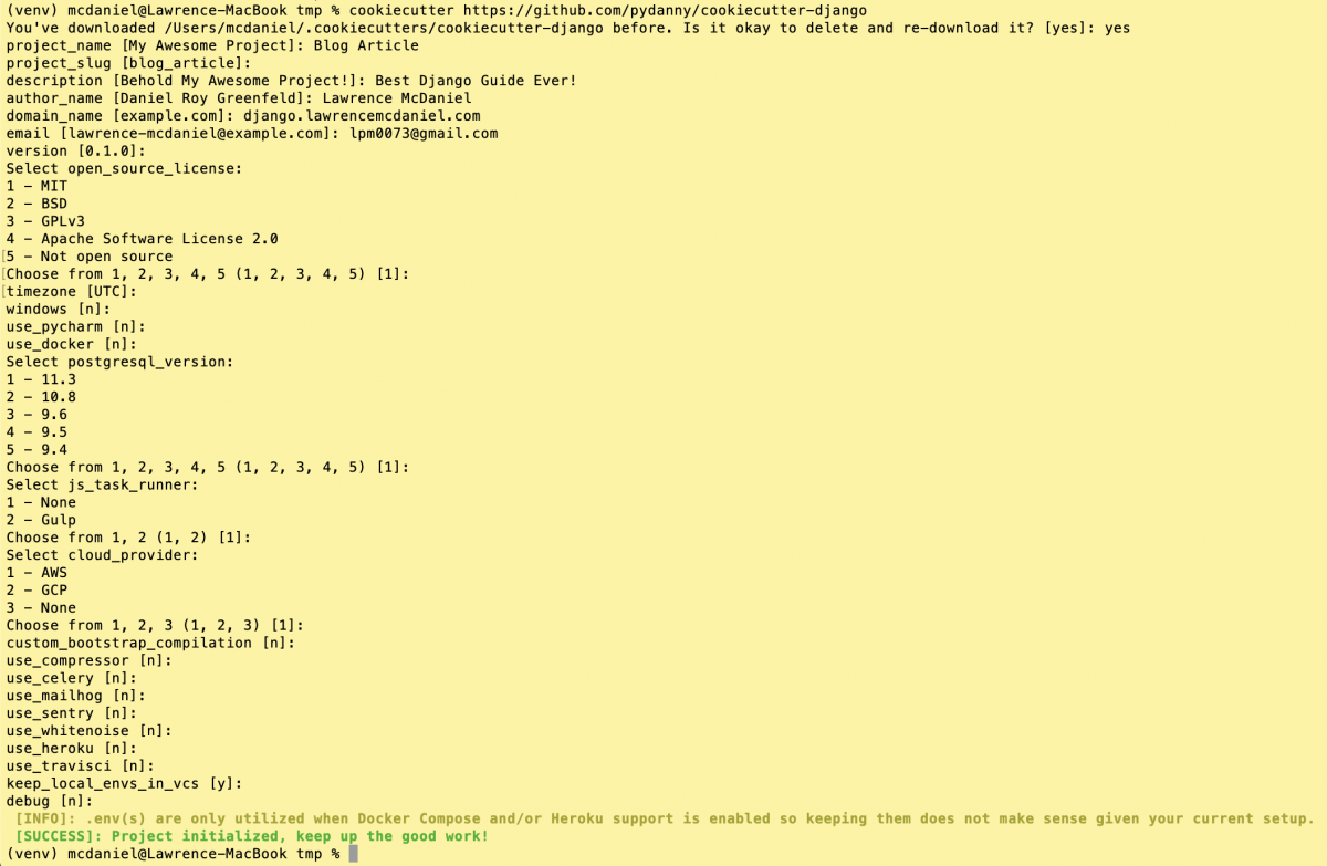 Comprehensive Django Setup Guide: Part I - Blog