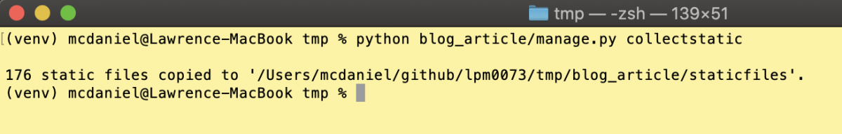 Comprehensive Django Setup Guide: Part I - Blog
