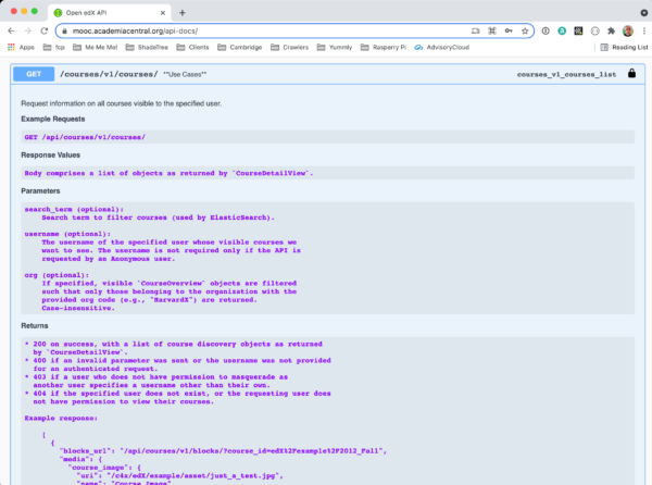 Getting Started With Open edX API's - Blog