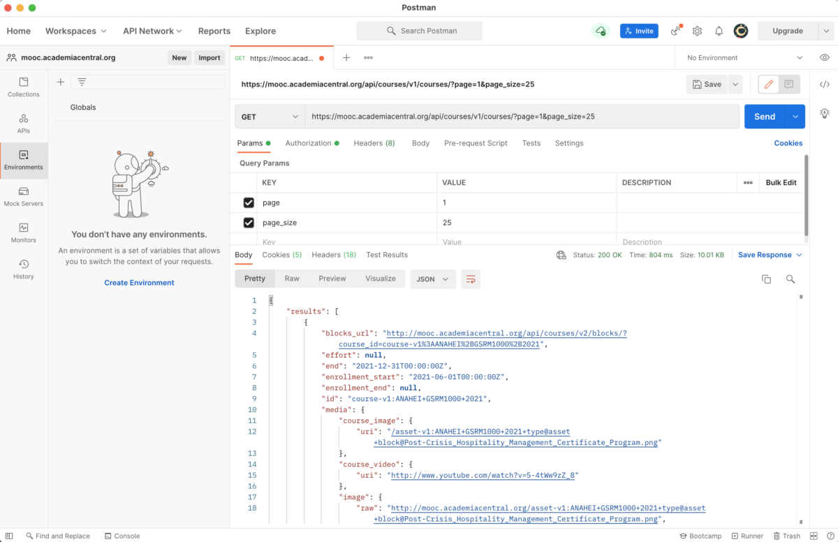 Getting Started With Open edX API's - Blog
